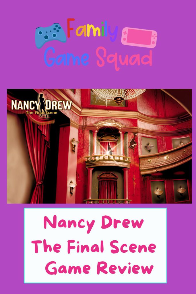 Nancy Drew: The Final Scene - Review