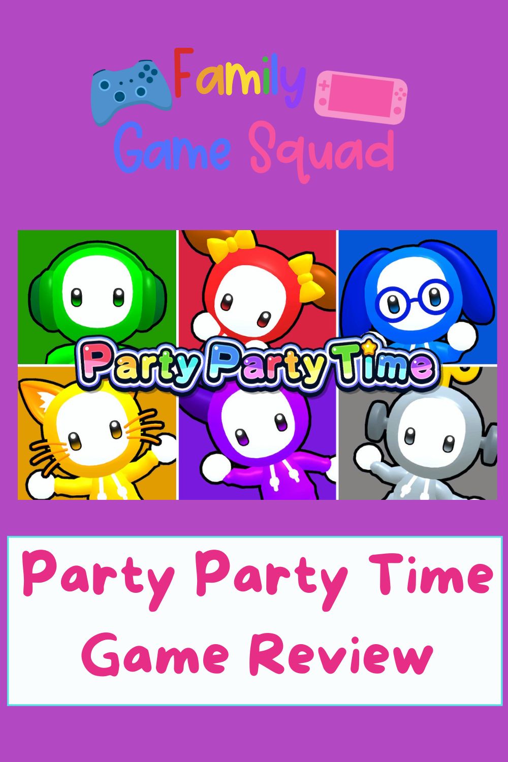 Party Party Time Review: Multiplayer Switch Game