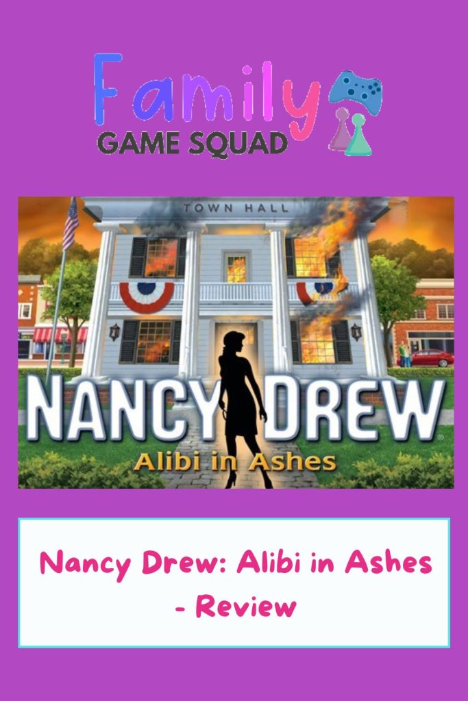 Nancy Drew: Alibi in Ashes – Review