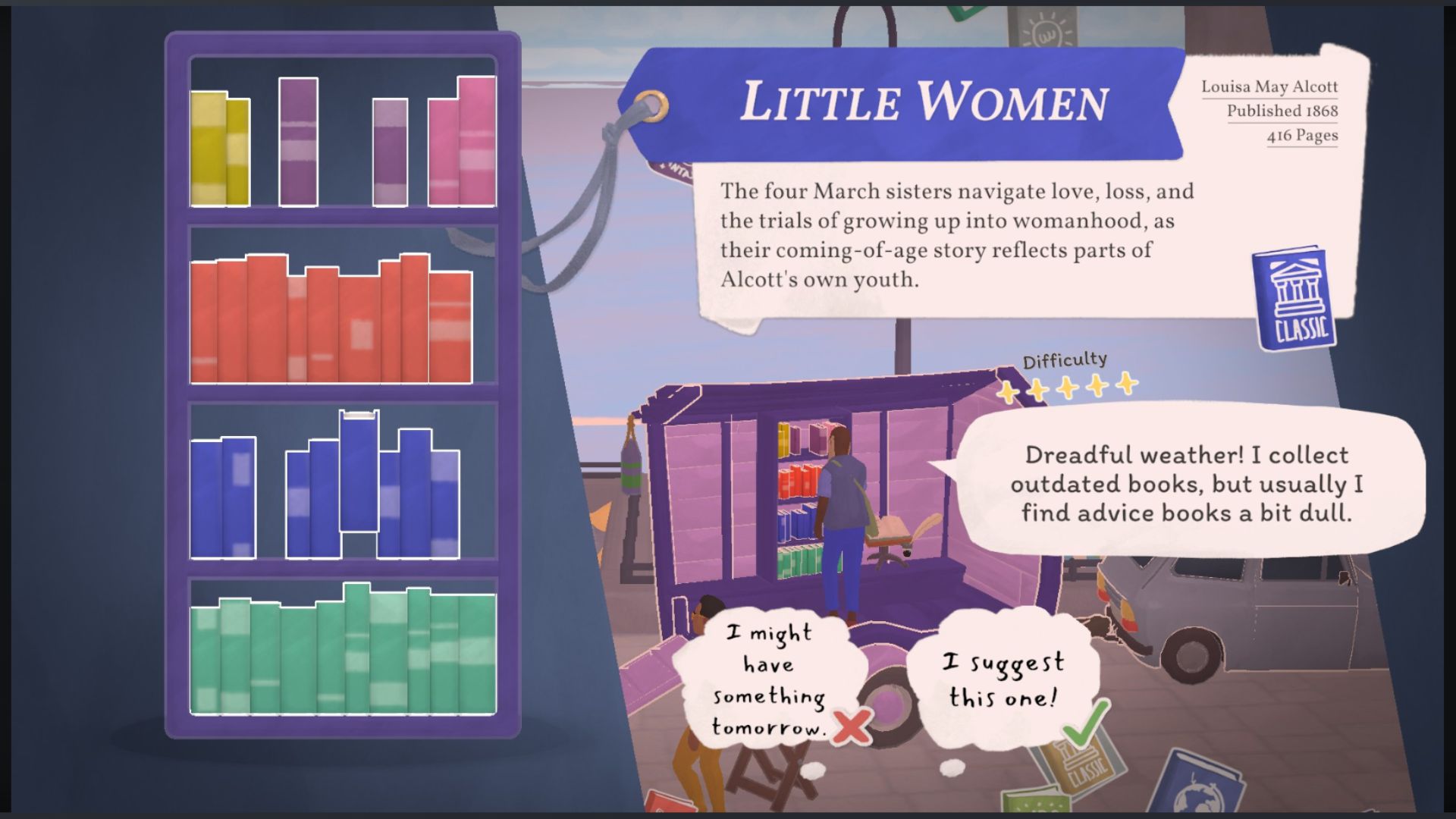 Tiny Bookshop - Game Review